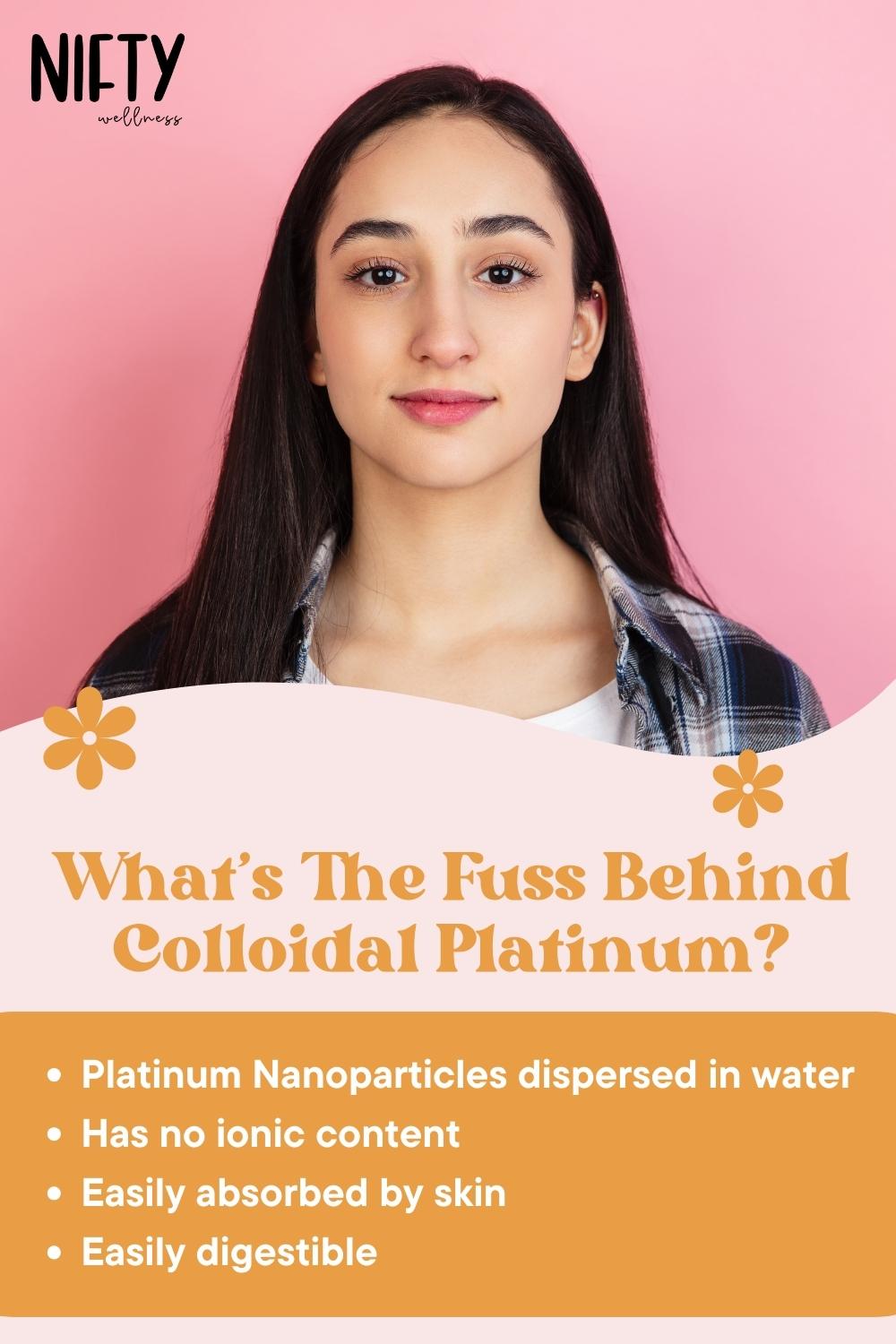 3 Astonishing Colloidal Platinum Benefits - Nifty Wellness